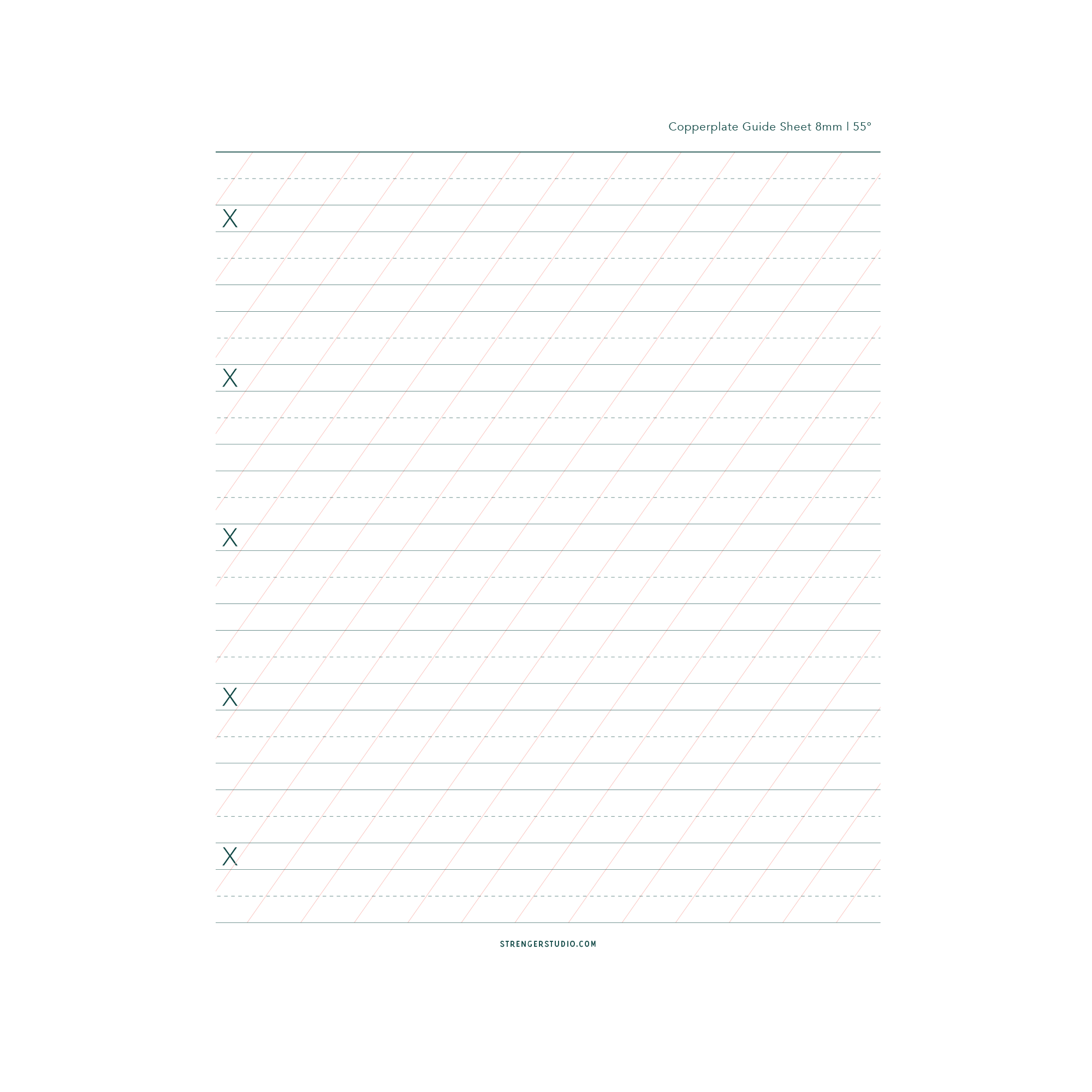 Free Printable Guide Sheets | Strenger Studio